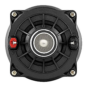 DS18 PRO-DR250TI 2” VC Tweeter Compression Driver - 300W Max, 200W RMS, 8 Ohms, Titanium Diaphragm, Aluminum Body, Set of 1