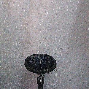 ZMY Aluminum Garden Lawn Landscape Pillar Light Home Outdoor LED Ultra Bright Post Lighting Waterproof Solar Column Lantern Black Acrylic Modern Simple Pathway Fixture