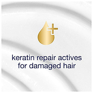 Dove Nutritive Solutions Strengthening Shampoo for Damaged Hair Intensive Repair Dry Hair Shampoo With Keratin Actives 12 oz