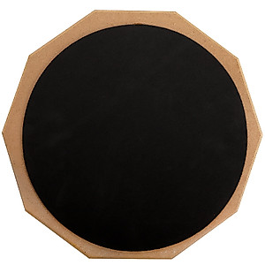 Tosnail 12 Inch Silent Drum Practice Pad with 2 Pairs Drum Sticks and Storage Bag