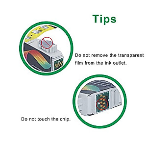 XIMO Remanufactured Ink Cartridge Replacement for Epson 124 T124 to Use with Workforce 435 320 323 325 Stylus NX420 NX430 NX230 NX330 NX125 NX127 NX130 Printer 5-Pack(2BK 1C 1M 1Y)