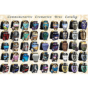 Aurora Borealis Cremation Urns for Adult Ashes for Funeral, Burial & Niche Northern Lights Urns for Human Ashes - Urns for Ashes Adult Male - Urns for Human Ashes Adult Female Large XL Small Keepsake