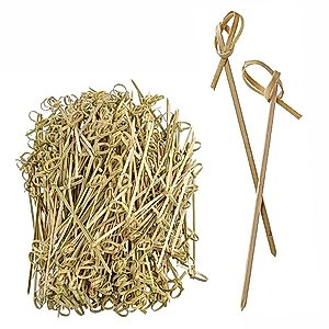 Perfectware - BambooKnot4-300ct Bamboo Knot 4-300ct 4" Bamboo Knot Picks (Pack of 300)