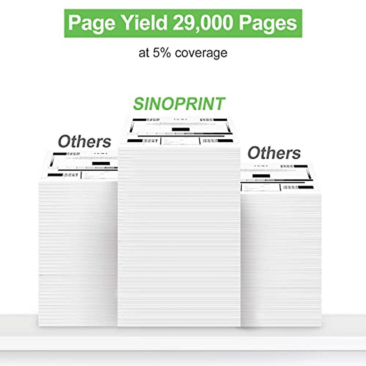 SINOPRINT TN216 TN-216 TN 216 TN319 TN-319 TN 319（A11G131） Compatible Toner Cartridge Replacement for Konica Minolta Bizhub C360 C220 C280, Large Capacity 29,000 (Black, 2-Pack)