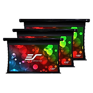 Elite Screens CineTension 2 WraithVeil Dual Projector Screen, 200-inch 16:9, Indoor Electric Motorized Automatic Front Rear Projection Movie Screen, TE200HR2-DUAL| US Based Company 2-Year Warranty