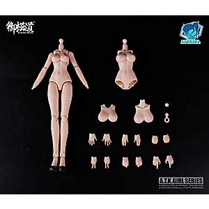 Eastern Model ATK Girl 1/12 Scale Four Symbols Series Clothes Cheongsam Set for Mecha Girl Model Figures