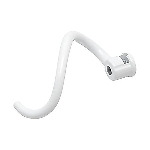 LIDSCURA Coated Dough Hook Attachment, Spiral Coated Metal Dough Hooks for Kitchenaid Stand Mixer Bowl-Lift, for KV25G0X, KV25G8X, KV25H0X, KP26M1X, KP26M8X, KL26M8X