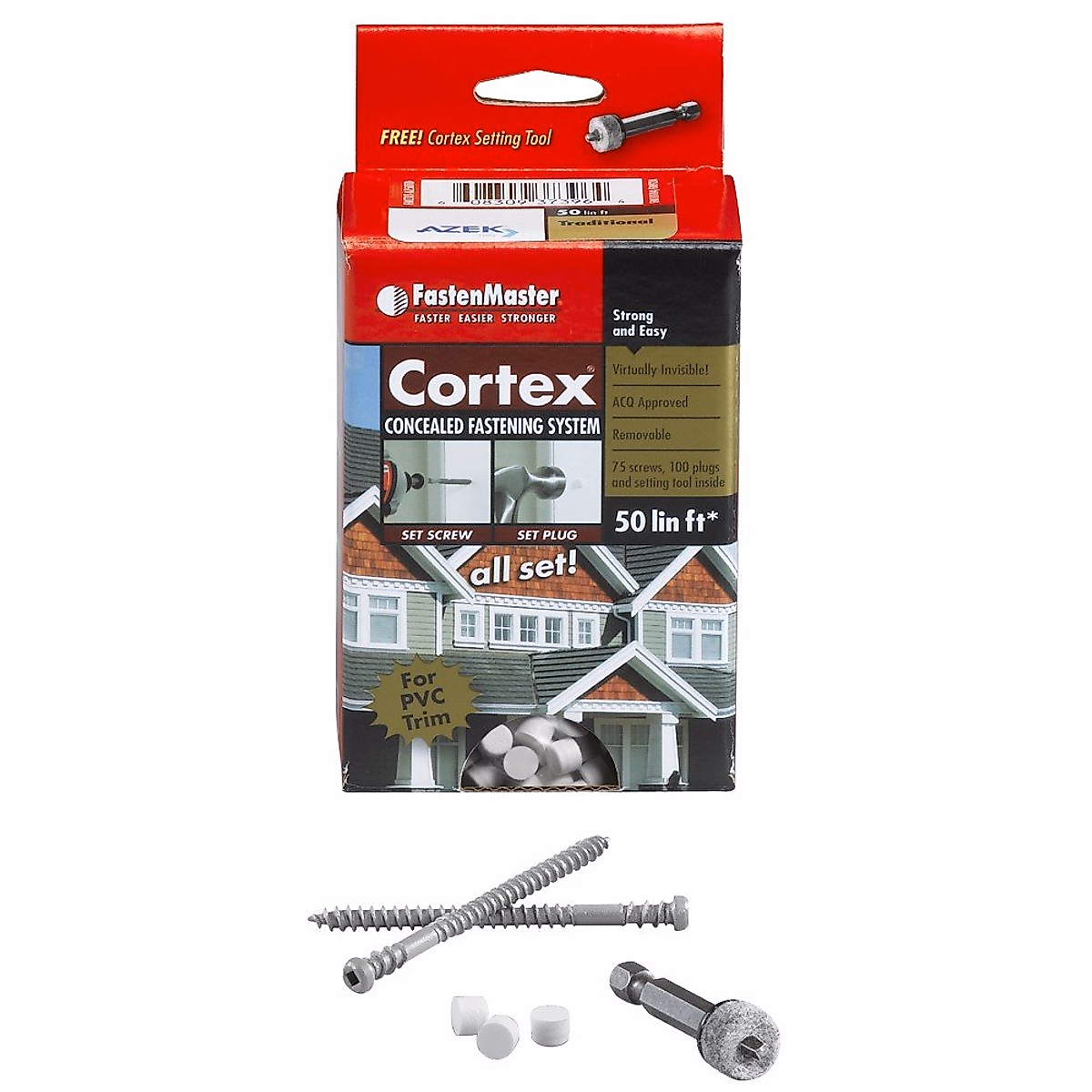 FASTENMASTER Trim Screw 2" L