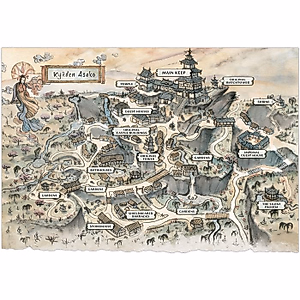 Legend of The Five Rings Roleplaying Game Courts of Stone SOURCEBOOK - Adventure Game, Strategy Game for Kids & Adults, Ages 14+, 3-5 Players, 2 Hour Playtime, Made by Edge Studio