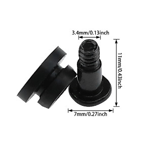 Lovelysp Hard Disk Drive Screw 3.5 inches Hard Disk Shock Absorbing Screw Shock Absorption Rubber Washer Kit PC Hard Disk Drive Mounting Accessories for 3.5 inches HDD SSD（3.5 inches）-12 Sets