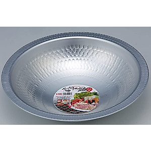 Taniguchi Metal Udon Suki Pot, 13.0 inches (33 cm), Made in Japan, For Gas