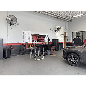 TPI 8749102 CACU24WO Oscillating Commercial Wall Fan, 24"