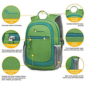 MOUNTAINTOP Kids Toddler Backpack for Boys Girls Preschool Kindergarten Bag