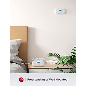 X-Sense Smart Carbon Monoxide Detector, Wi-Fi CO Detector, Real-Time Push Notifications via X-Sense Home Security App, Replaceable Battery, Optional 24/7 Professional Monitoring Service, XC04-WX