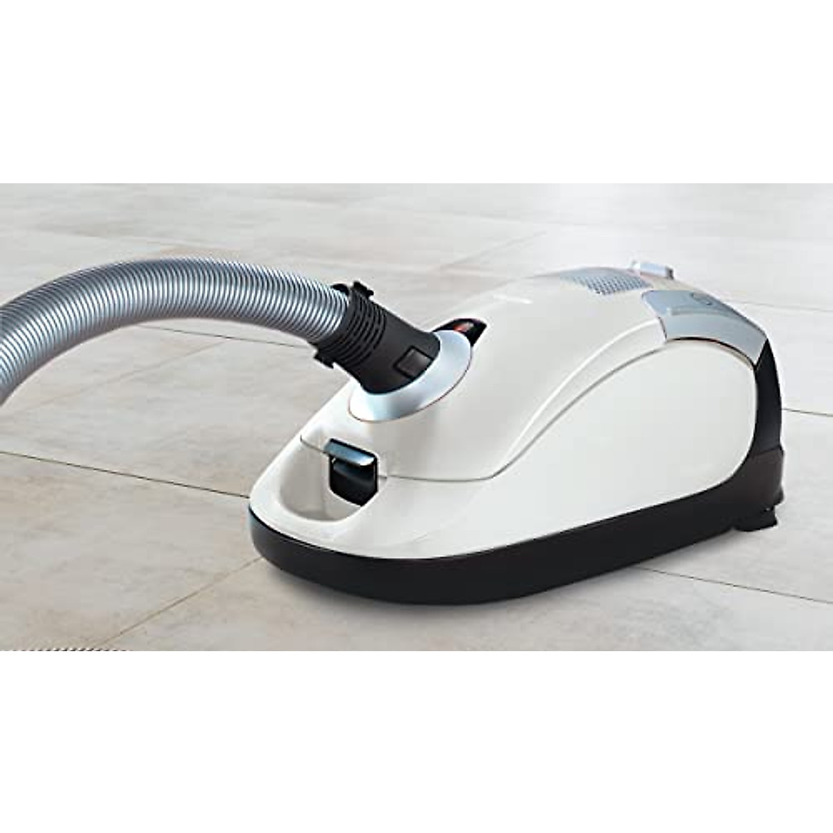 Miele Compact C1 Pure Suction Powerline Canister Vacuum, Lotus White