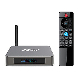 X96 X6 TV Box Android 11.0 8GB RAM 128GB RK3566 Support VP9 H.265 4K 2T2R MIMO Dual WiFi USB 3.0 1000M with i8 Keyboard
