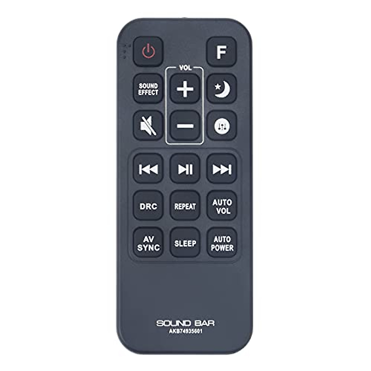 New AKB74935601 Replaced Remote Control for LG Soundbar System SH7 SH7B SH8B SH8