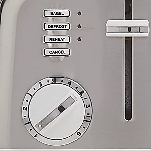 Cuisinart CPT-180WP1 4-Slice Metal Classic Toaster, White/Stainless Steel