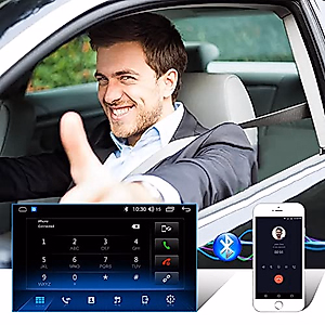 Car Radio Stereo Android 11 for Toyota Yaris 2011 2012 2013 2014 9 inch Touch Screen with Apple CarPlay Andriod Auto and WiFi GPS Navigation DSP Bluetooth