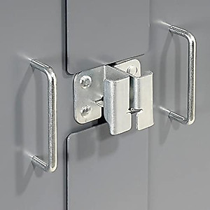 Global Industrial Bin Cabinet with 156 Yellow Bins, 38x24x72, Assembled