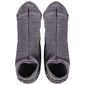 ZEALWOOD Merino Wool Socks No Show Trail Running Athletic Socks Womens Mens Hiking Socks Women Men Moisture Wicking Low Cut Mens Ankle Wool Socks For Women Men Tennis Golf Cycling Socks 3 Pairs-White