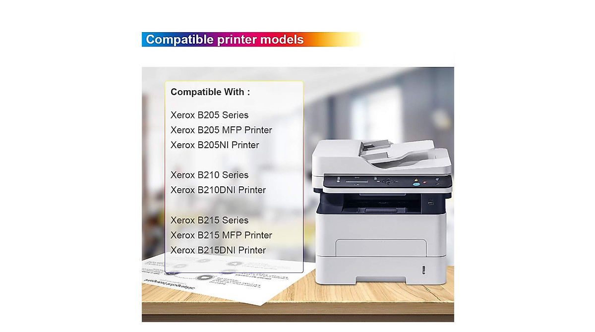 CHENPHON High-Yield Drum Cartridge for Xerox B205/B210/B215 - 10,000 Pages