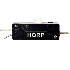 HQRP Push Button On-On Switch Compatible with Tecumseh Electric Start Switch fits Sears, Craftsman, MTD Snow King Snow Blower Snowblower Snowthrower