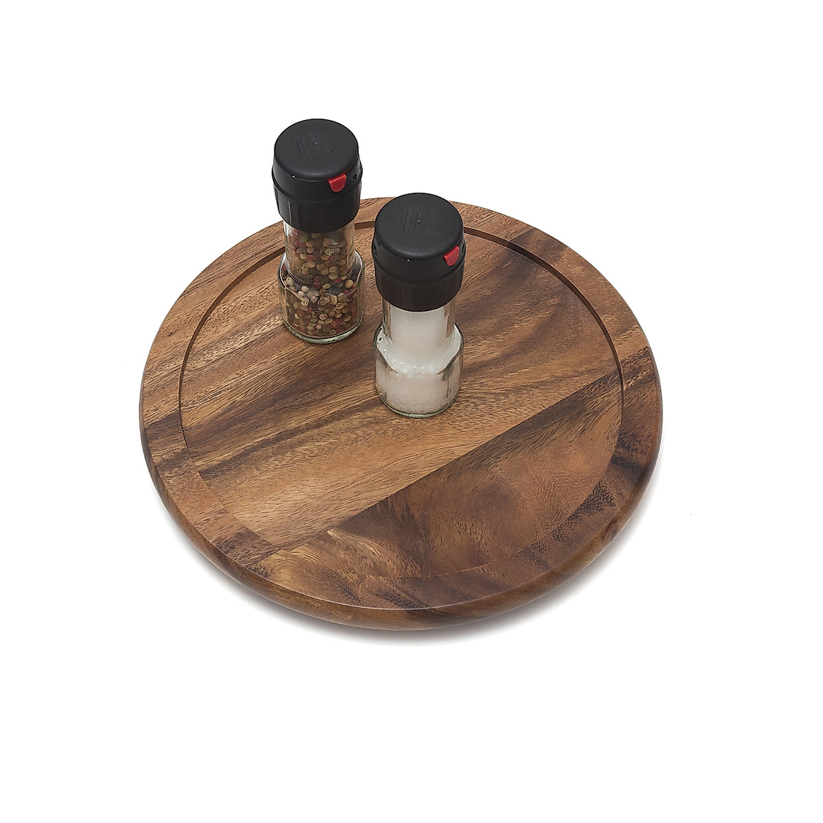 Lipper International Acacia Wood 10" Kitchen Turntable