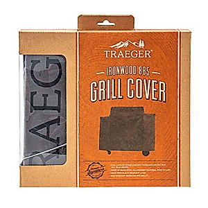 Traeger Full-Length Grill Cover - Ironwood 885,Gray