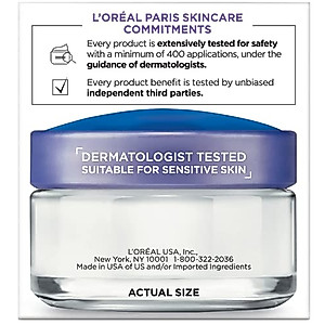 L'Oreal Paris Skincare Collagen Face Moisturizer, Day and Night Cream, Anti-Aging Face, Neck and Chest Cream to smooth skin and reduce wrinkles, 1.7 oz