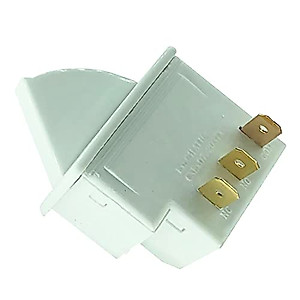WR23X21444 WR23X21073 W11396033 Refrigerator Door Light Switch by DTAIR Replacement for Whirlpool GE Refrigerator AP6026776