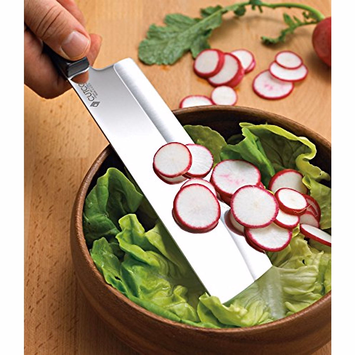 CUTCO Model 1735 Vegetable Knife............7.7" x 2.0" High Carbon Stainless Straight Edge blade and 5¾" Classic Brown ("Black") Handle............in factory-sealed plastic bag