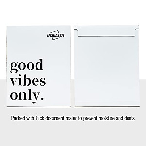 InSimSea Green and Pink Wall Art Set for Living Room, Danish Pastel Aesthetic Room Decor, Abstract Home Wall Art Decorations for Living Room, 8X10in,UNFRAMED