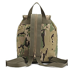 MLOLM Tactical Backpack Mini Military Rucksack Water Resistant Backpack for Mens 10L