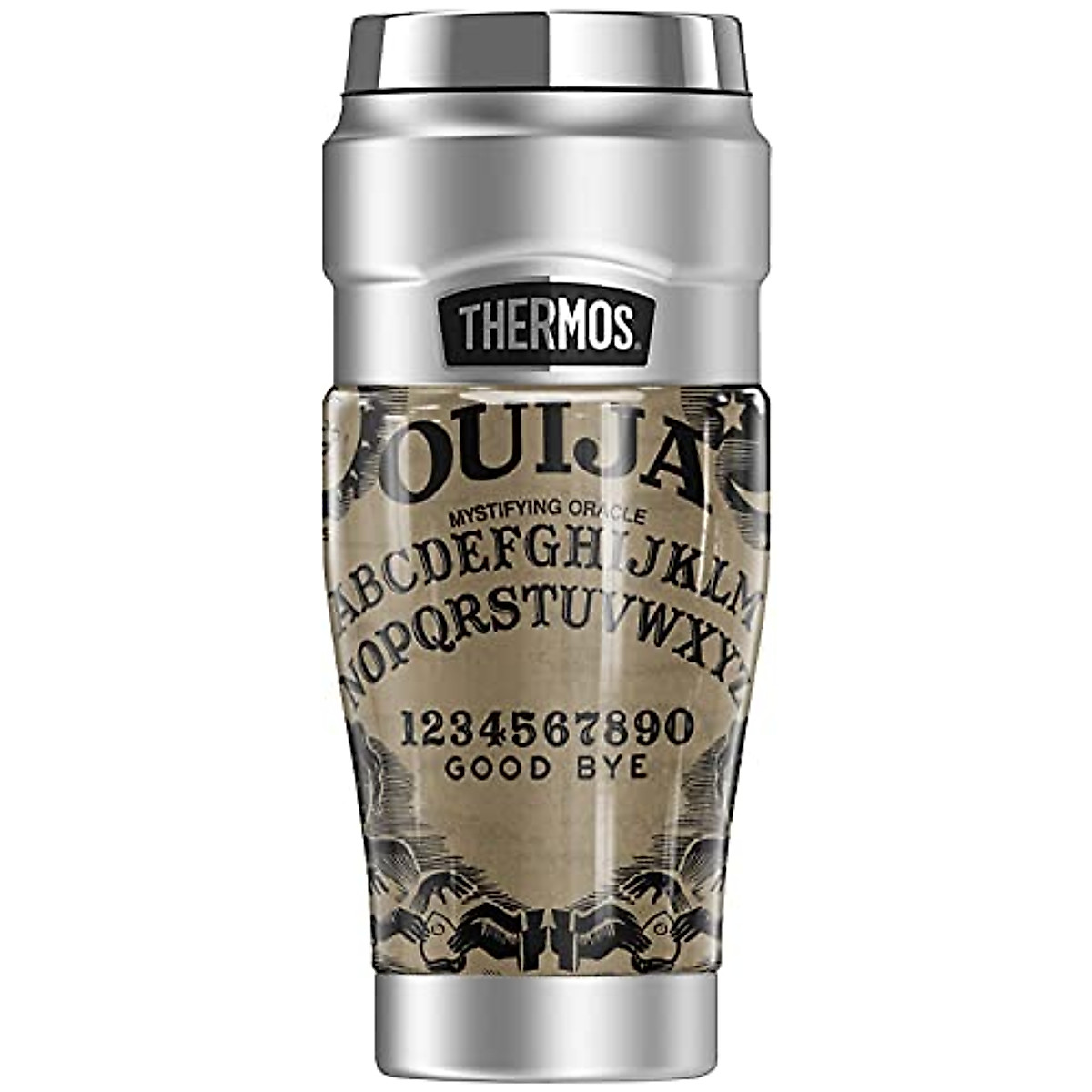 THERMOS Ouija Big Ouija STAINLESS KING Stainless Steel Travel Tumbler, Vacuum insulated & Double Wall, 16oz