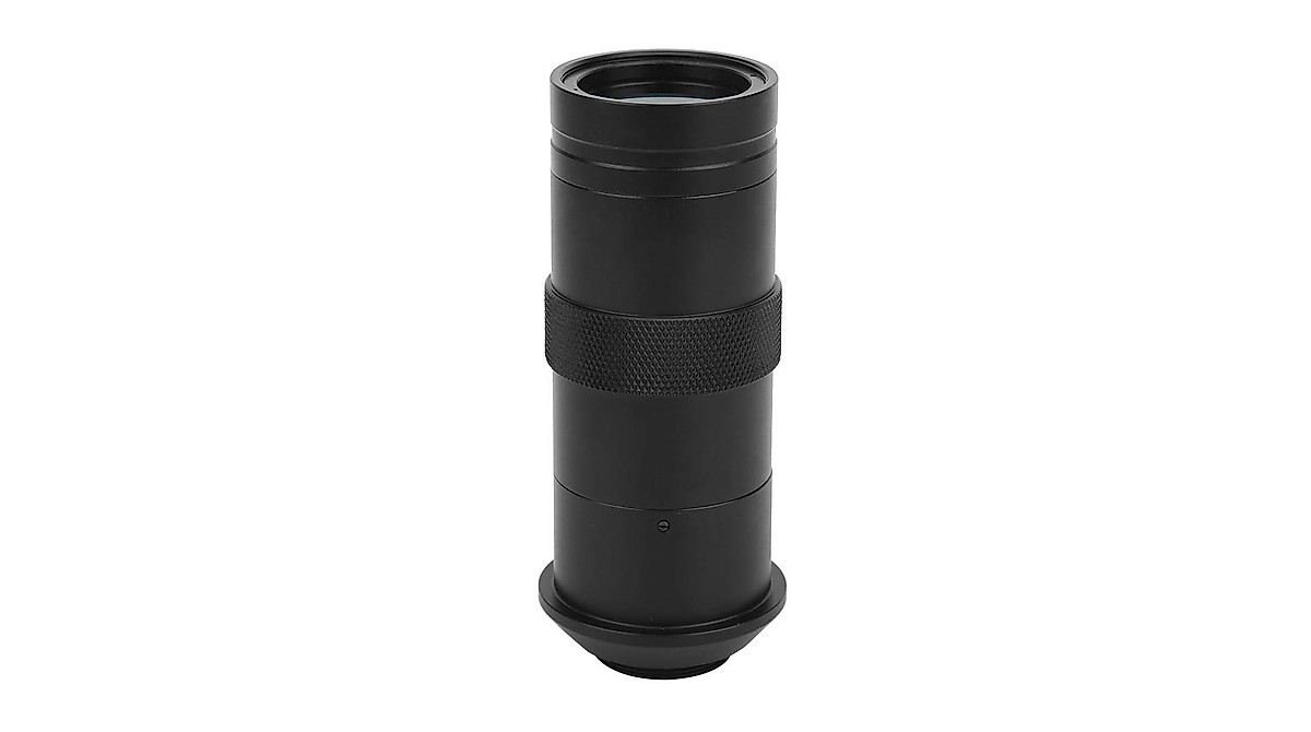 Adjustable 8X to 100X C Mount Microscope Lens