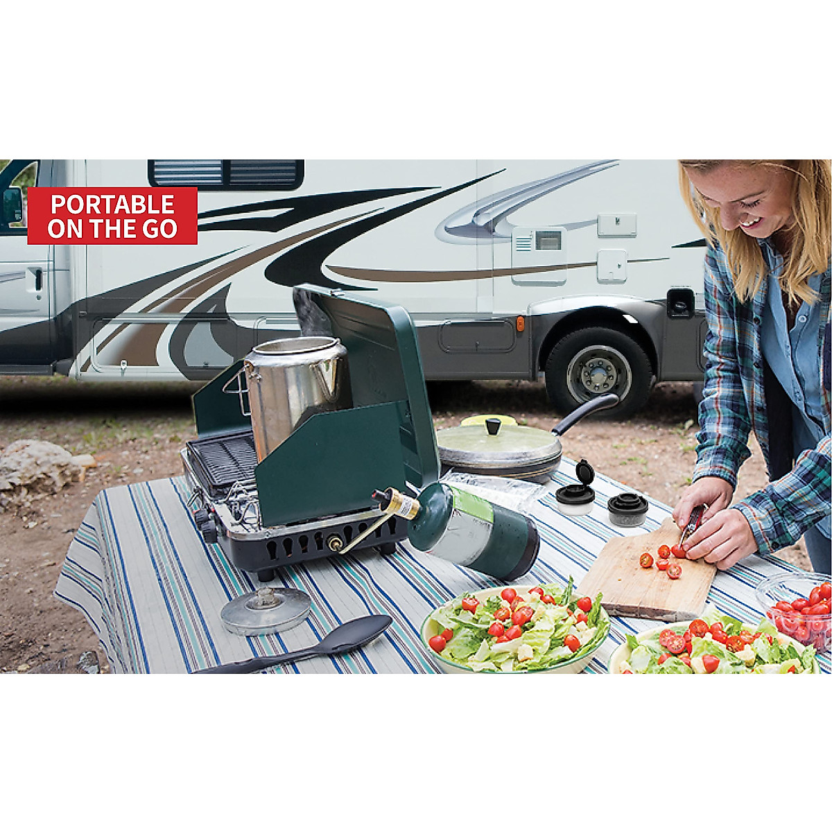 SIGNORAWARE Salt and Pepper Shakers Moisture Proof Set of 2 Small Mini Salt Shaker to go Camping Picnic Outdoors Kitchen Lunch Boxes Travel Spice set Clear with Black Covers Plastic Airtight Dispenser