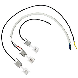 ATKKE Igniter Kit 7628 for Weber Genesis 310/320 Grill (Model Years 2011-2016) Grill with Front Mounted Control Panel, for Weber Genesis 310 320 Series Grills Replacement