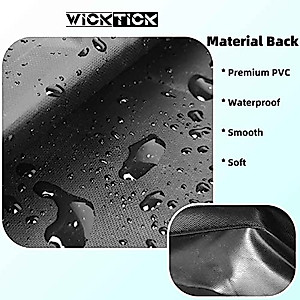 WICKTICK Outdoor Cover for Keter Side Table with 7.5 Gallon Beer and Wine Cooler, Waterproof & Dustproof Patio Bar Table Cover for Small Side Bar Tables (Round: 21” Dia x 23” H)