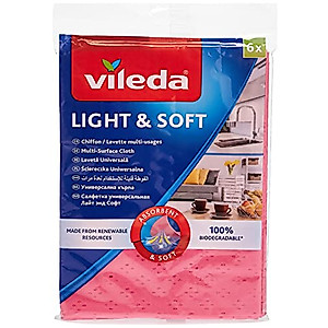 Vileda Light & Soft Multi Surface Cloth (Pack of 6)