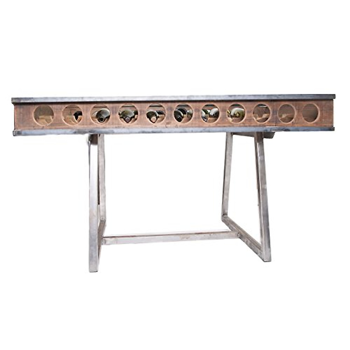 reclaimed winerack dining table