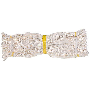 Genuine Joe GJOSWH1B, Narrow Band Blend Small White Mophead