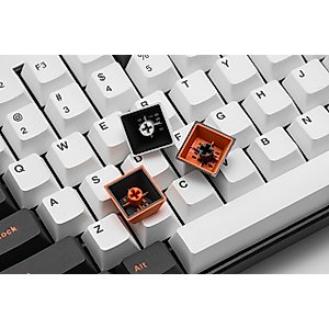 Mistel Doubleshot PBT Keycaps for Mechanical Keyboard with Cherry MX Switches and Clones, 108 Keys Plus Extra 11 Keys Set, PBT Keycaps with 6.25U Space Bar for PC Gaming Keyboard, Gloaming Color