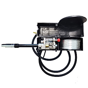 PreAsion Aluminum Spool Gun Mig Torch Fit Miller Millermatic 140 180 211300371 Spoolmate 100 Series with 10ft Cables for Aluminum Stainless Steel Iron with Welding Wire 20 Contact Tips
