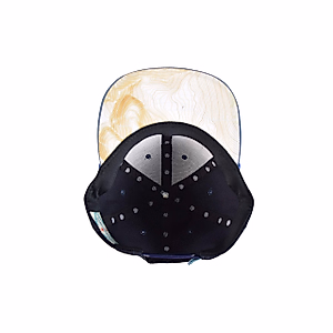 Sendero Provisions Co. Outdoor Adjustable Snapback Rope Hat with Rocky Mountain National Park Woven Patch (Navy/Slate)