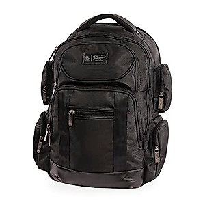 ORIGINAL PENGUIN Backpack, Black, 19"