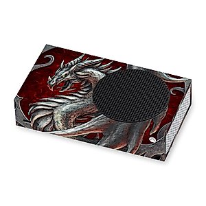 Head Case Designs Officially Licensed Christos Karapanos Talisman Silver Art Mix Vinyl Sticker Gaming Skin Case Cover Compatible with Xbox Series S Console