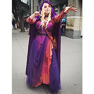 EllieHouse Adult Bride Split Long Maxi Prom Party Evening Tulle Skirt Purple XL