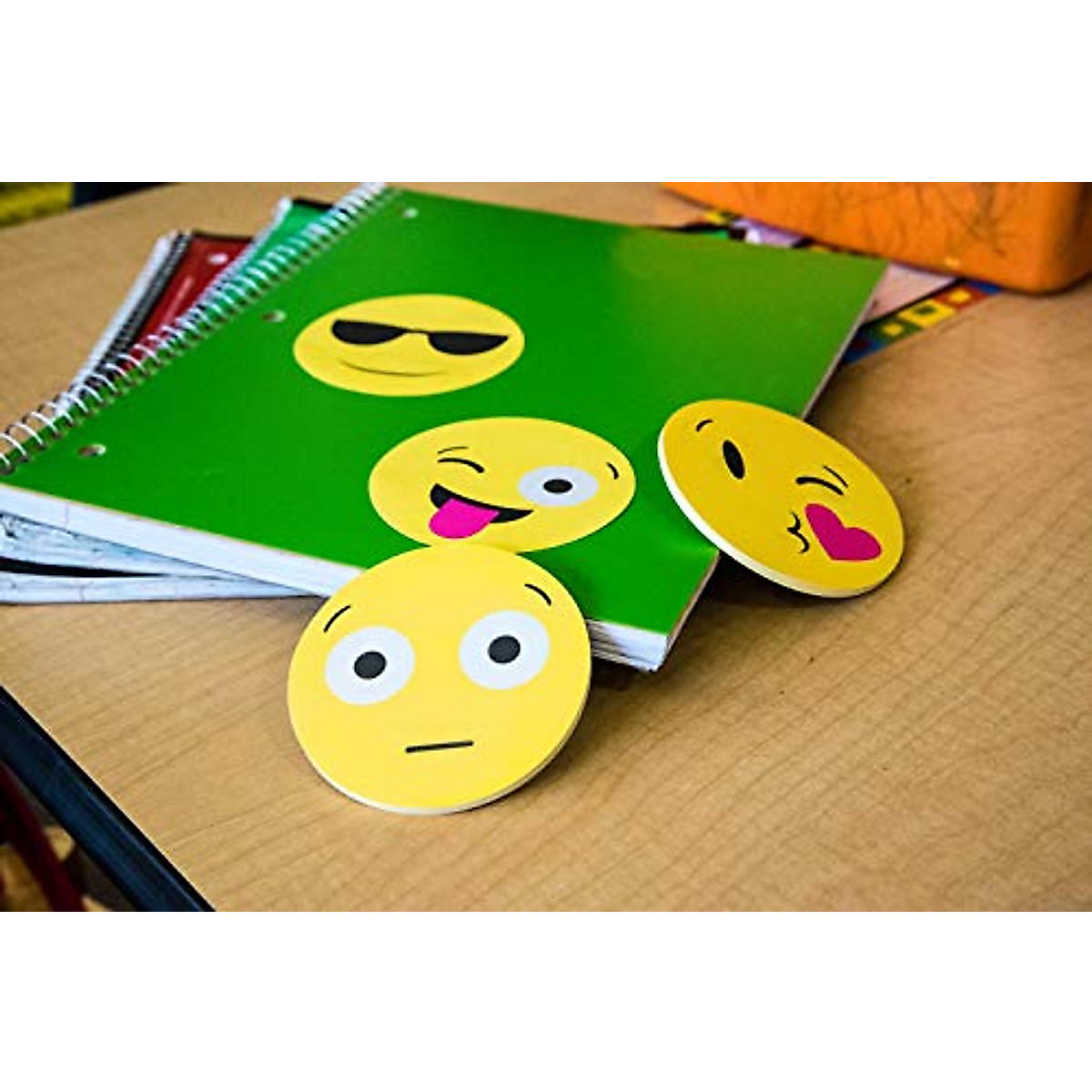 Post-it Printed Notes, 2 Pads/Pack, 30 Sheets/Pad, 2.9 in x 2.9 in, Emoji designs, 4 alternating faces (BC-2030-EMOJI) , Yellow
