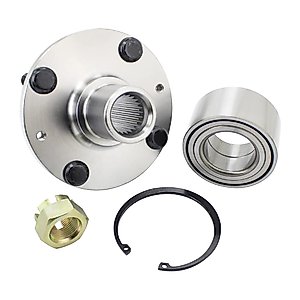 WJB WA930592K Front Wheel Hub Bearing Kit replace Moog 515106 Timken HA590504 SKF BR930592K